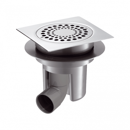 Adjustable height floor trap