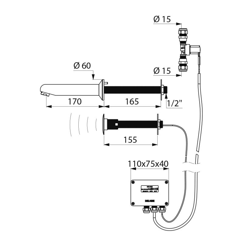 TEMPOMATIC Electronic tap