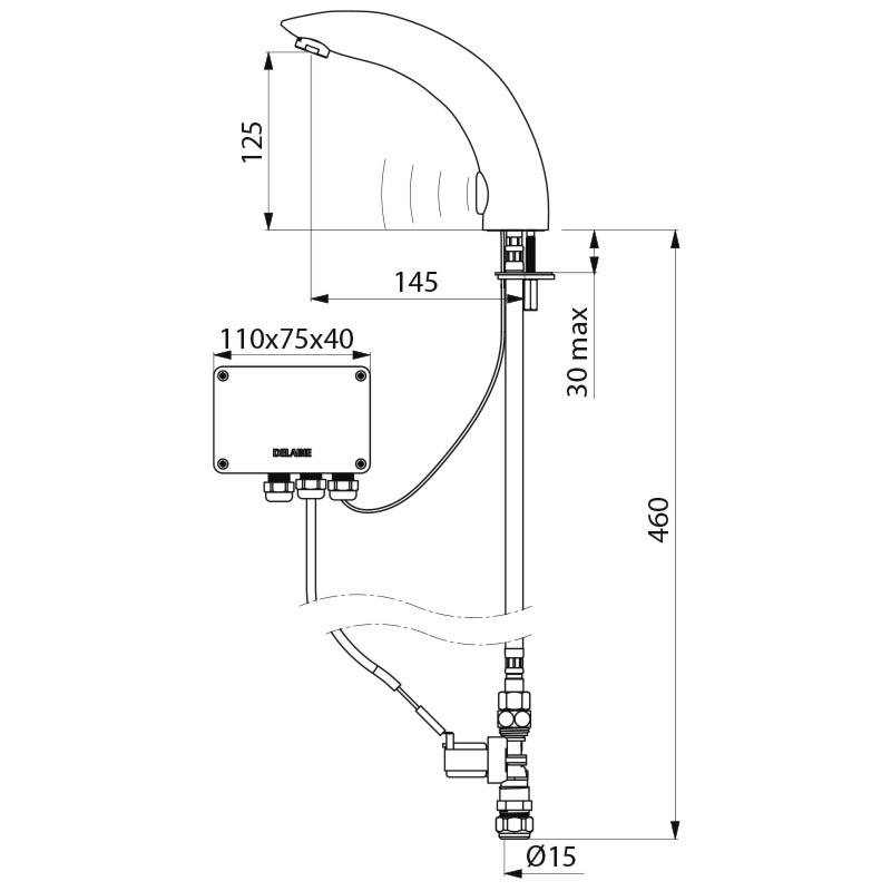 TEMPOMATIC 2 electronic tap